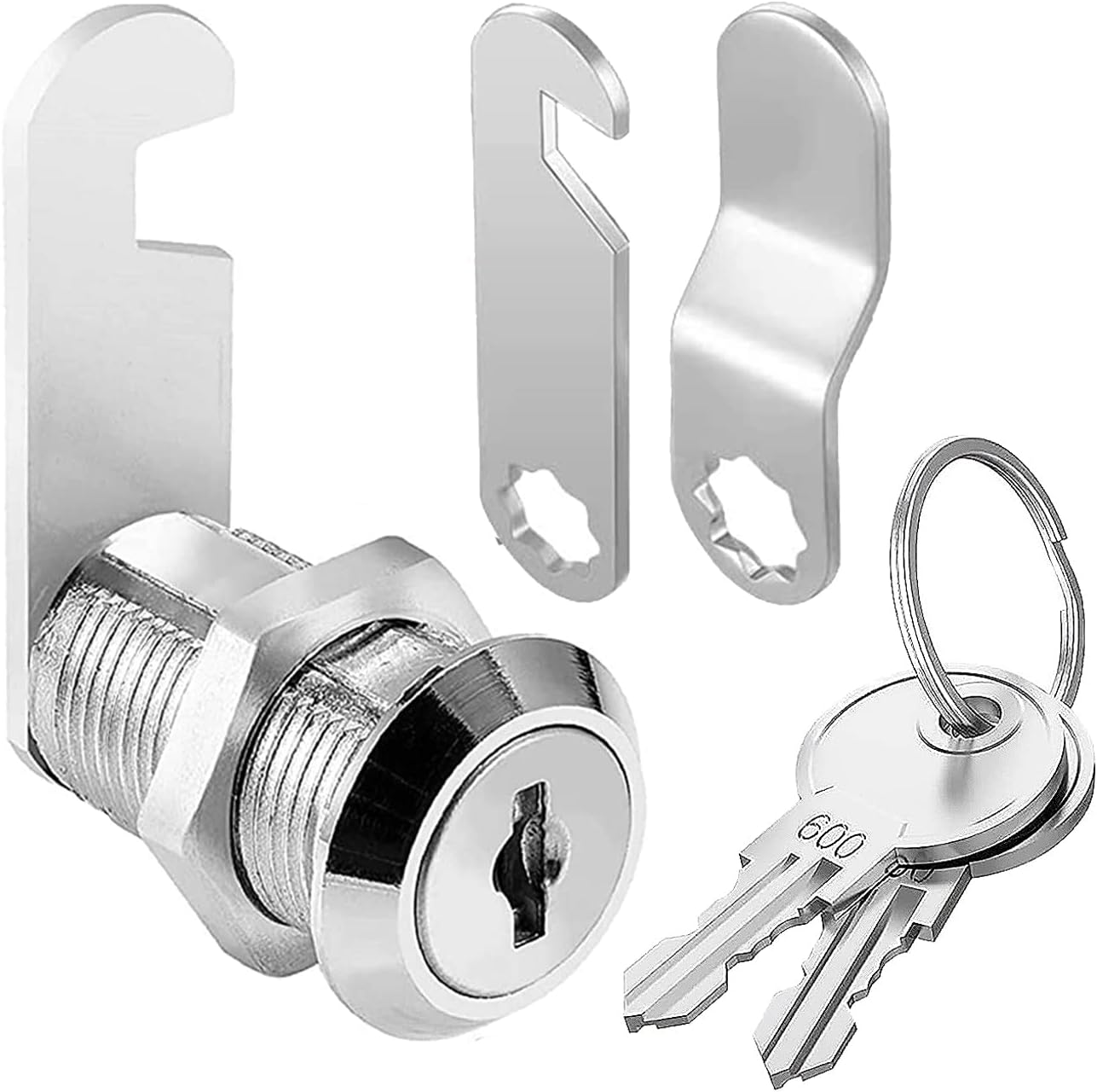 Drawer Tubular Cam Lock 30mm, Mailbox Lock Cabinet Cylinder Lock with 2 ...