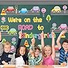 Amazon.com: BeYumi Car Bulletin Board Set - 97Pcs Back to School ...
