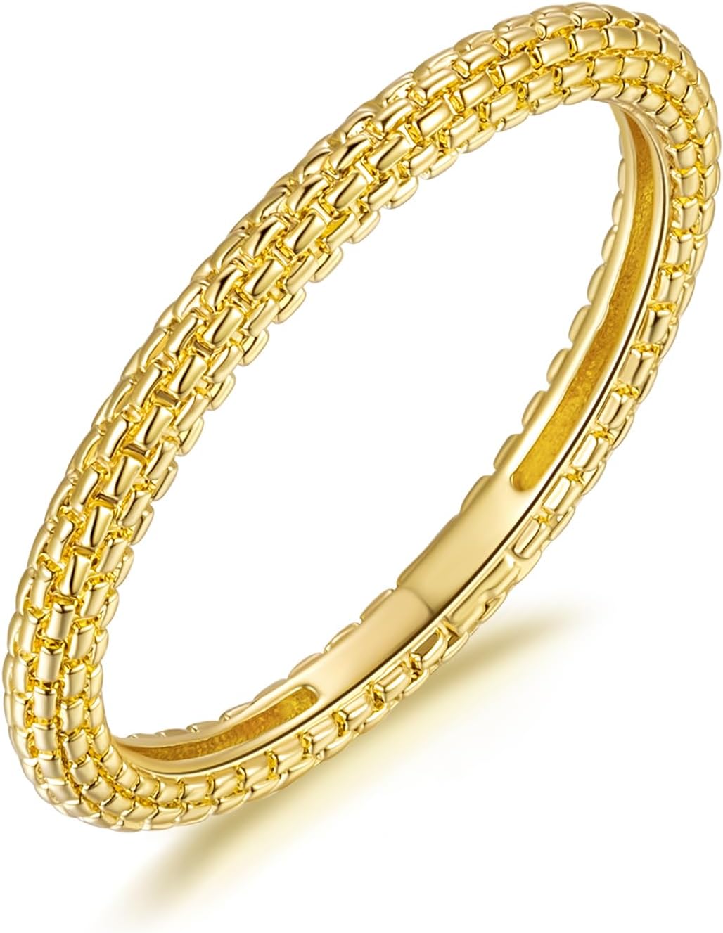 BYBAIZ 14K Gold Rings for Women Vintage Gold Rings for Women Non ...