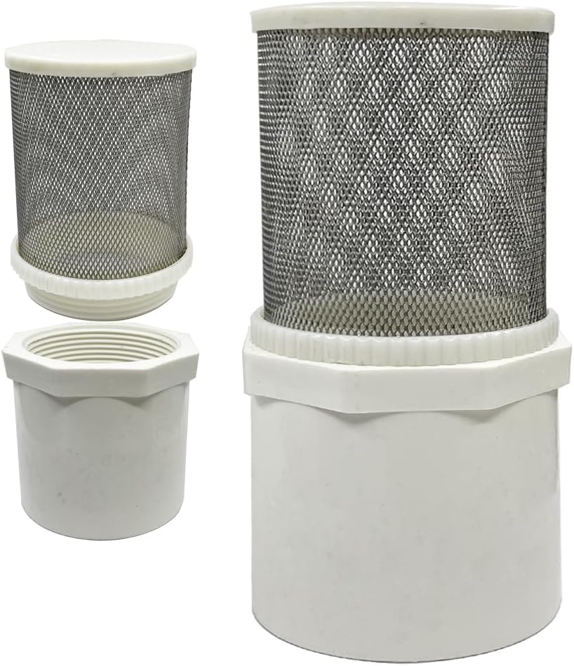 Cotonlake 2.5 inch stainless steel filter cover connected to DN65/2.5 ...