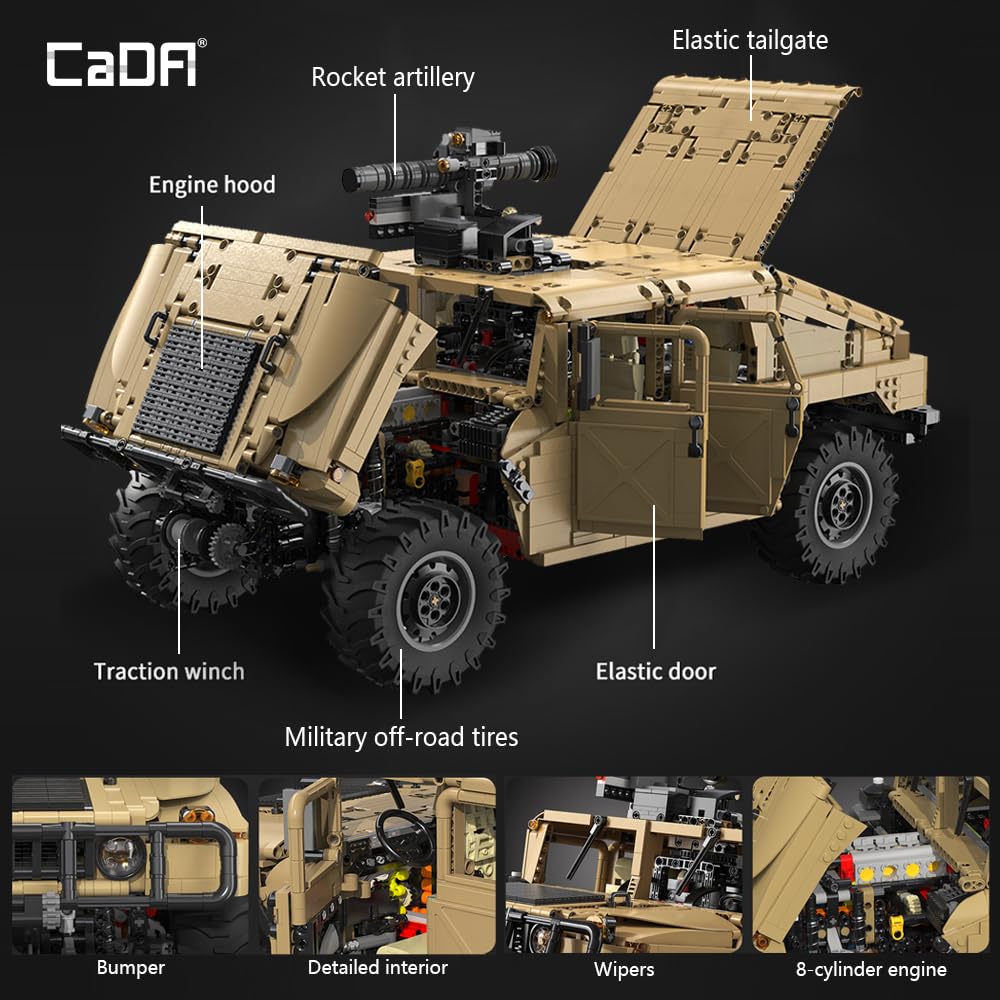 CADA Master C61036W Building Blocks Set Instruction Manual