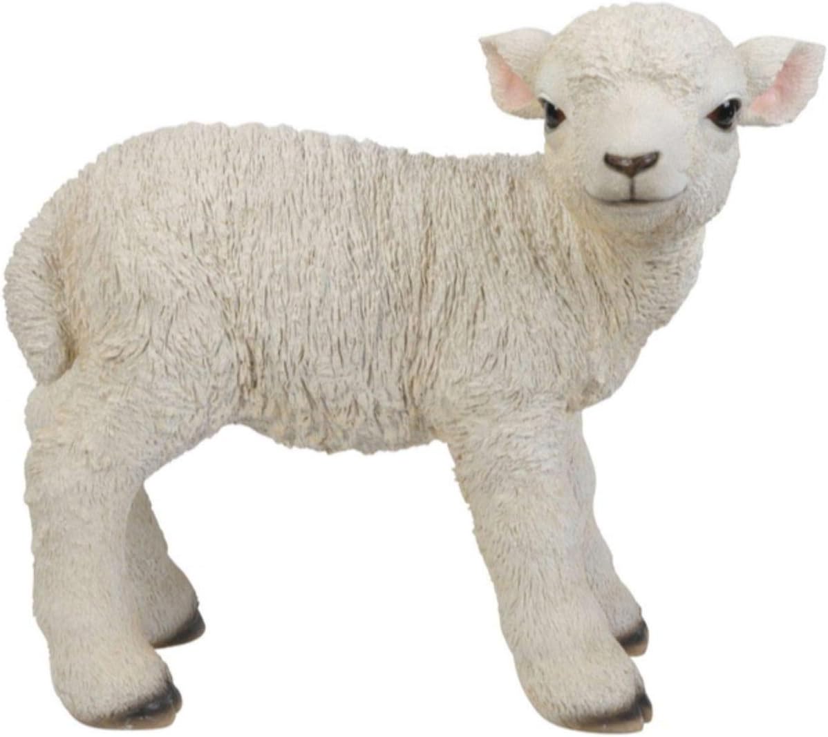 Amazon.com: Hi-Line Gift Ltd. Standing Lamb Outdoor Garden Statue - 20 ...