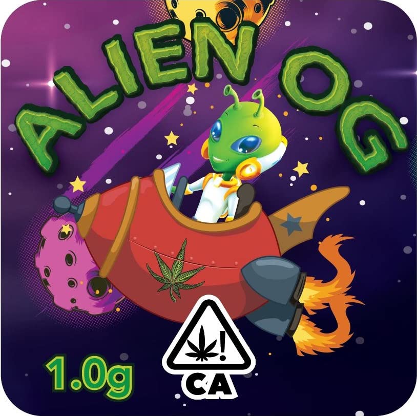 Amazon.com : Square Strain Label Stickers for 9ml Jars - 1.375 inch ...