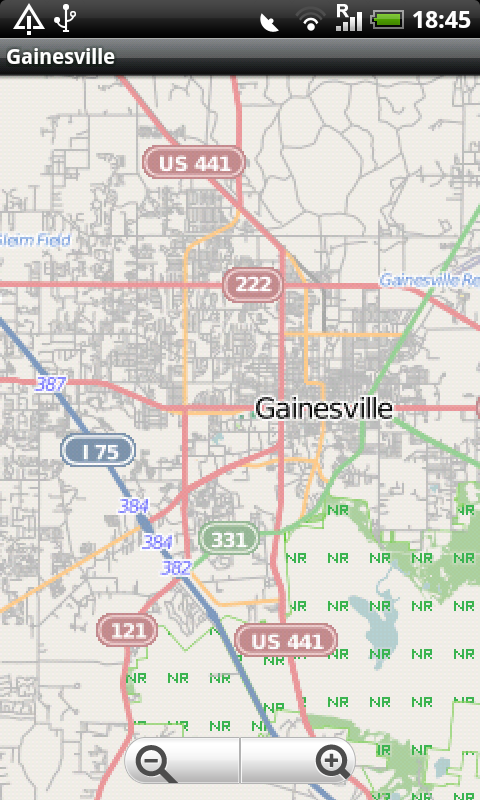 Gainesville Street Map - App on Amazon Appstore