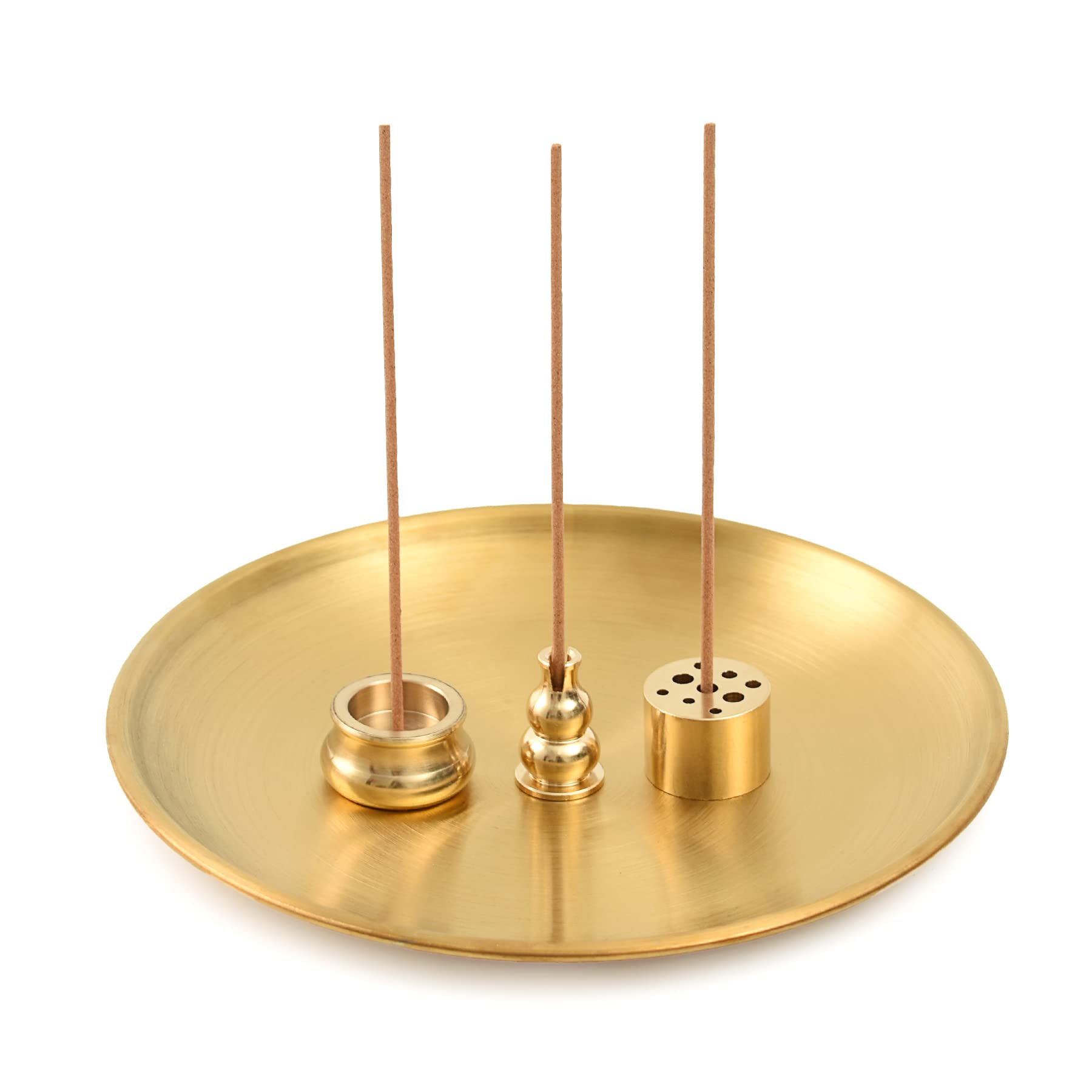 Amazon.com: HOKPA 4 in 1 Stick Incense Burner, 5.5 Inch Brass Incense ...