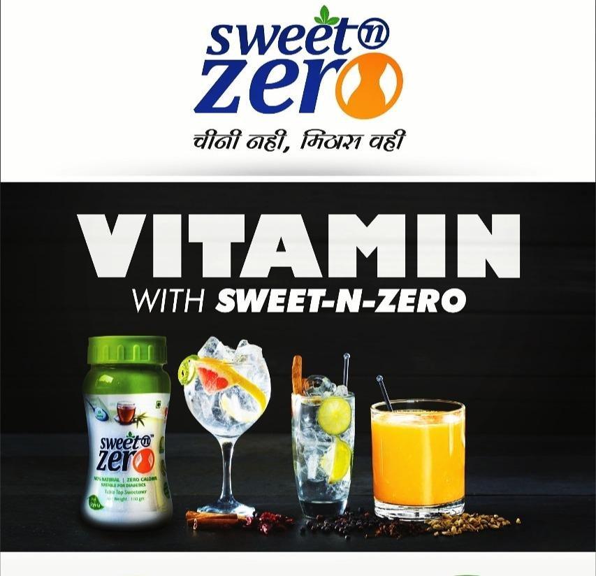 Sweet N Zero Stevia Powder - Zero Calories & Fat Free Sweetener ...