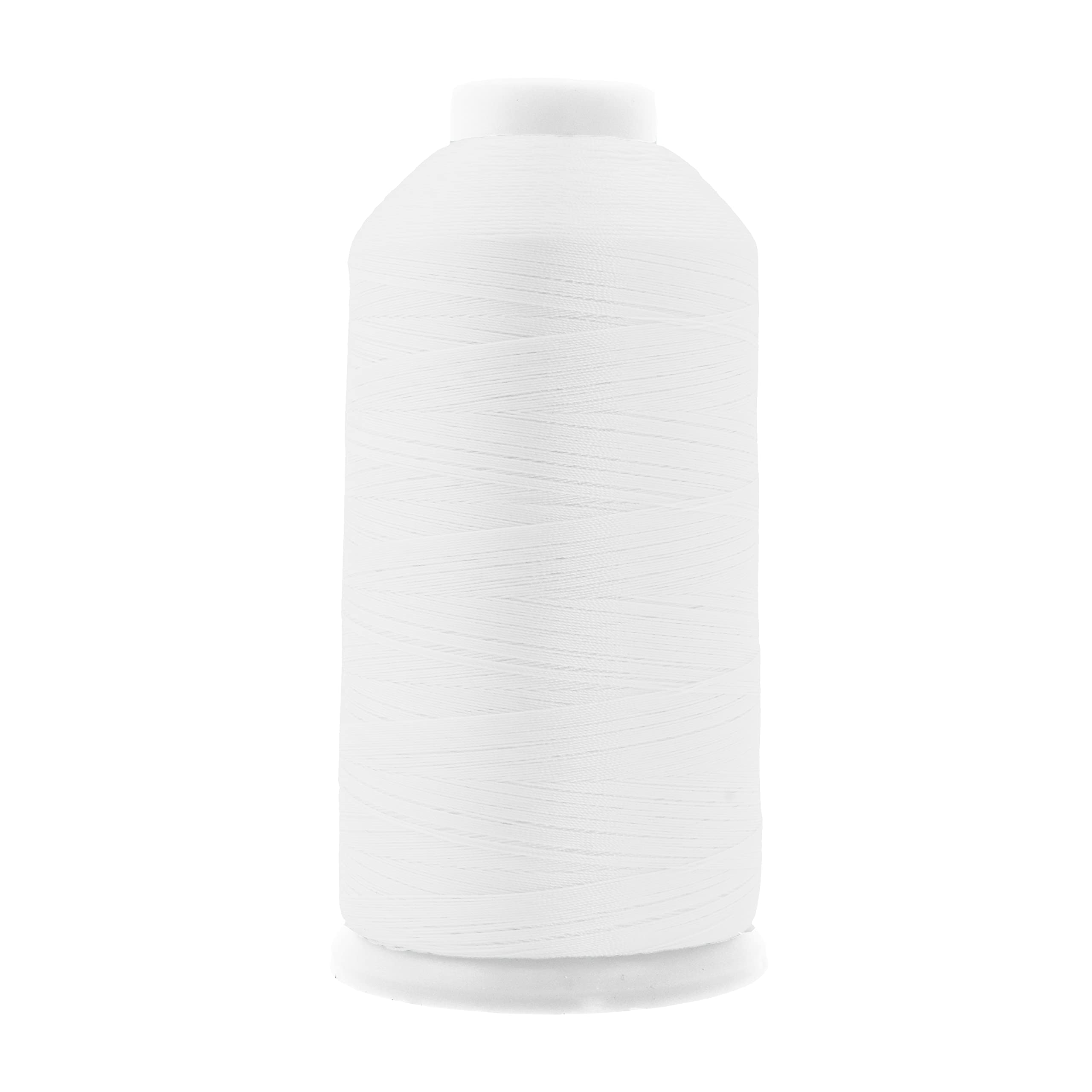 Amazon.com: Mandala Crafts Bonded Nylon Thread - White Heavy Duty ...