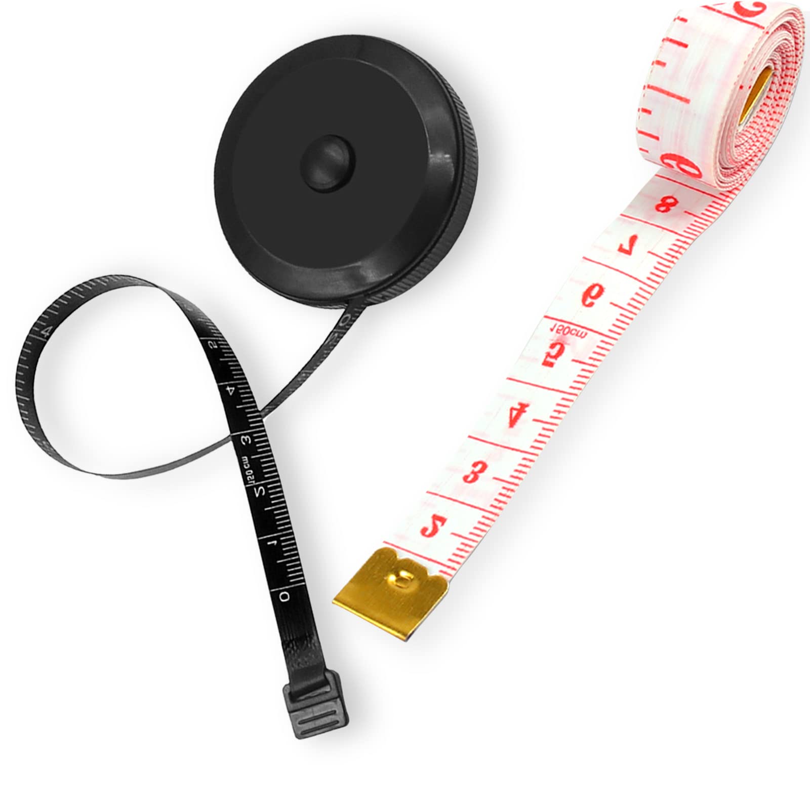 Cinta Métrica Corporal y Cinta Métrica Suave,150CM/60inch Legibilidad a ...