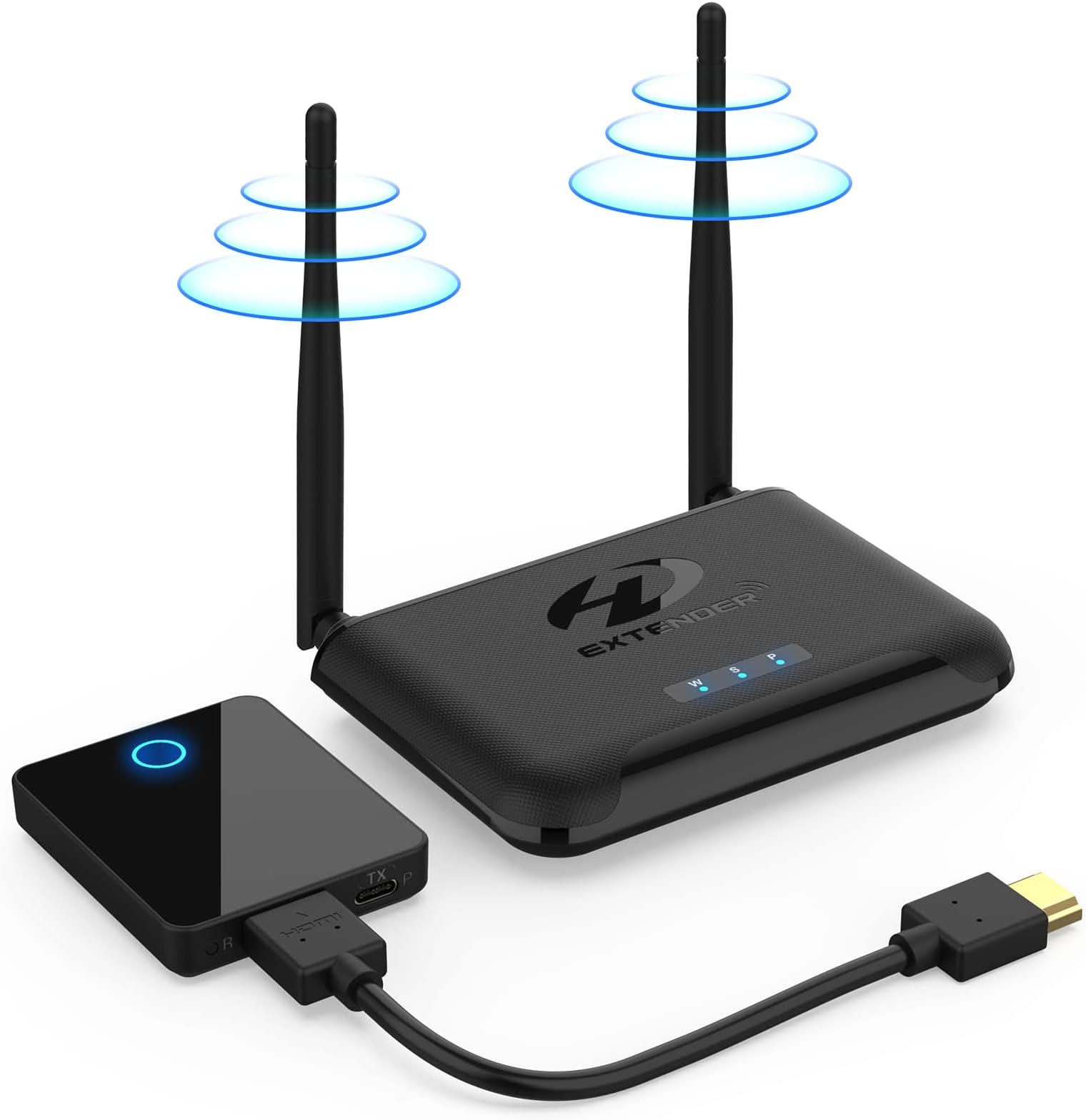 Amazon.com: Wireless HDMI Transmitter and Receiver, 1080P HD Wireless ...