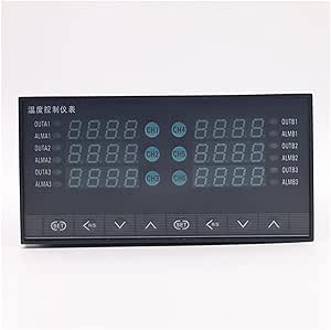 Amazon.com: Temperature Controller 6 Channels Thermostat Multifunction ...