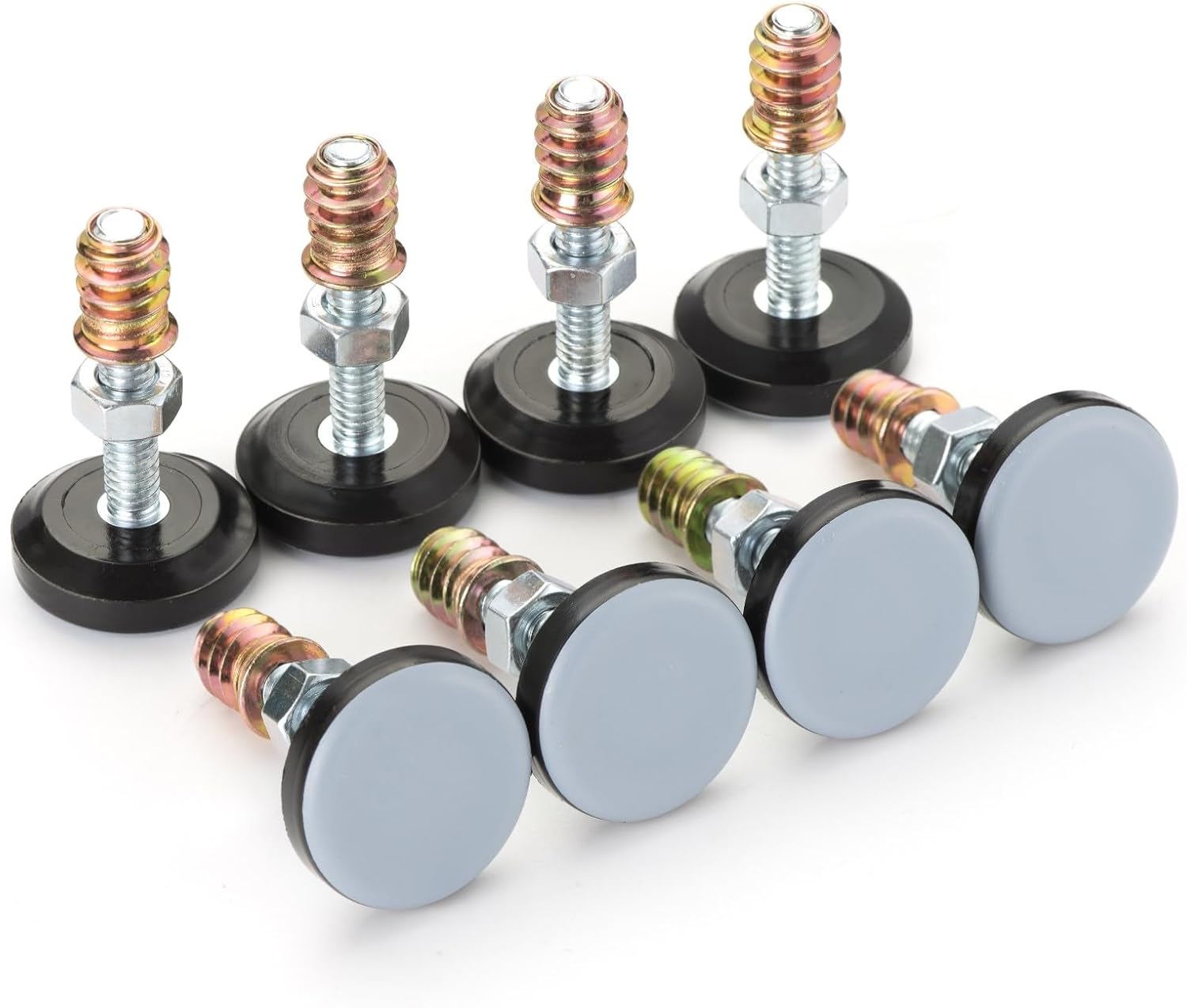 Amazon.com: Furniture Levelers- Adjustable PTFE(Teflon) -Bottomed Pads ...