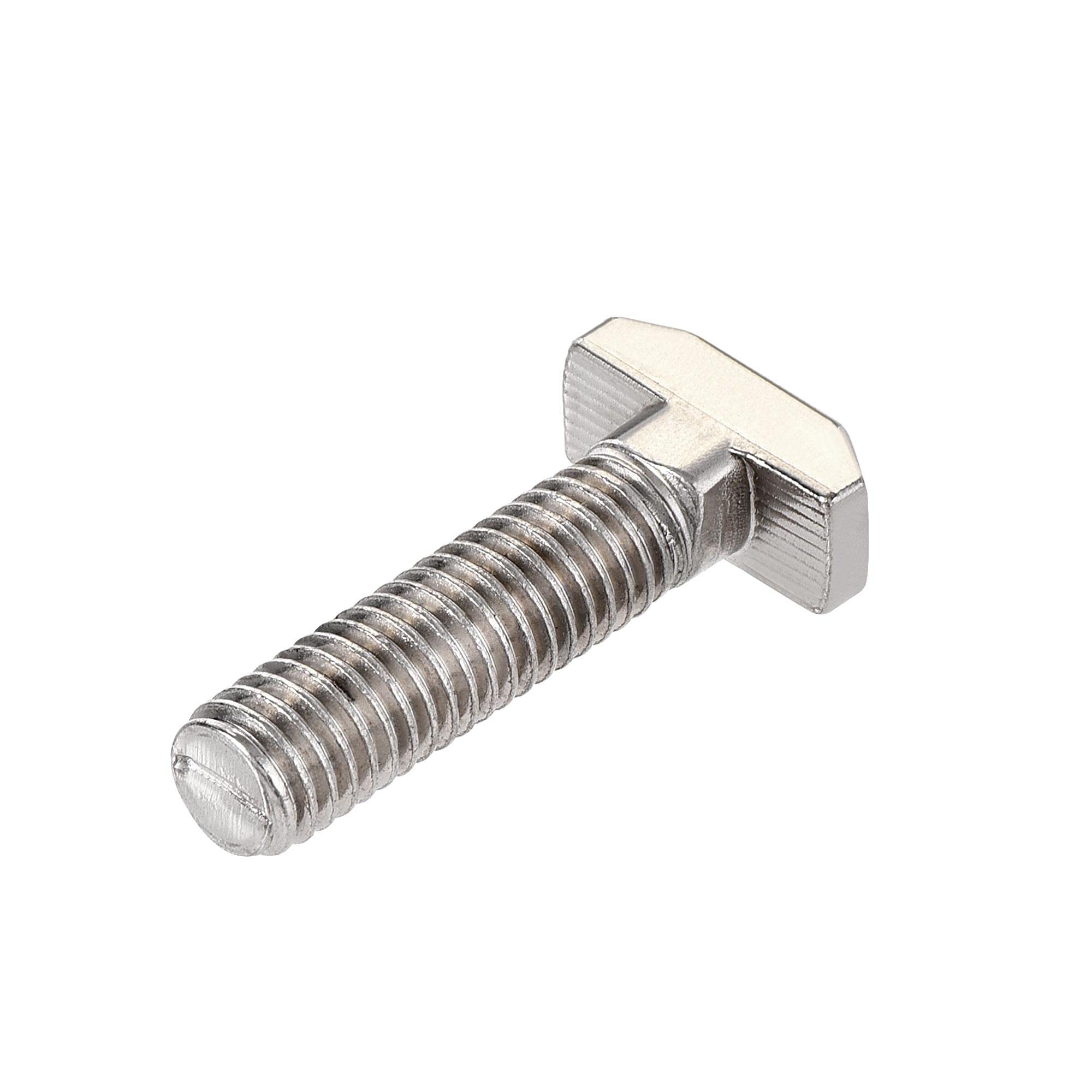 T Slot Bolts M8x30mm T-Slot Drop-in Stud Sliding Bolt Screw Carbon ...