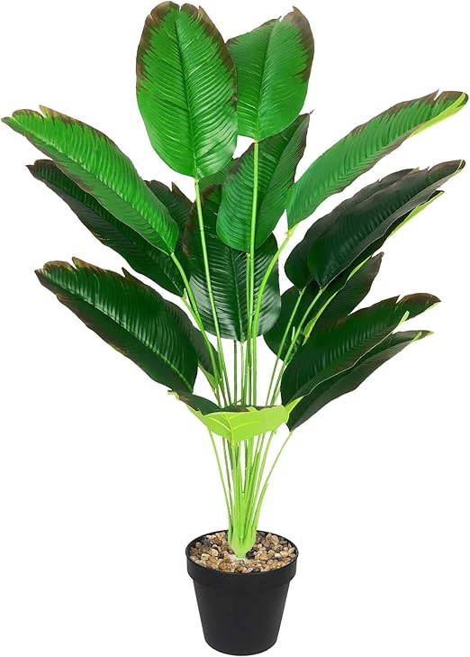 AIVORIUY Pianta Finta da Interno Piante Artificiale Albero di Uccello ...