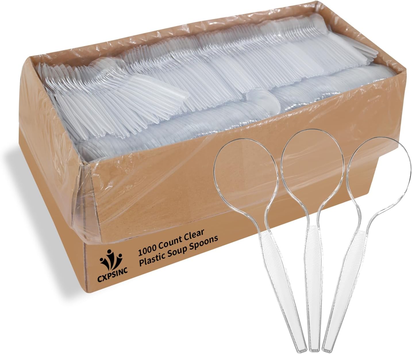 Amazon.com: [1000 Pack] Heavyweight Disposable Clear Plastic Soup ...