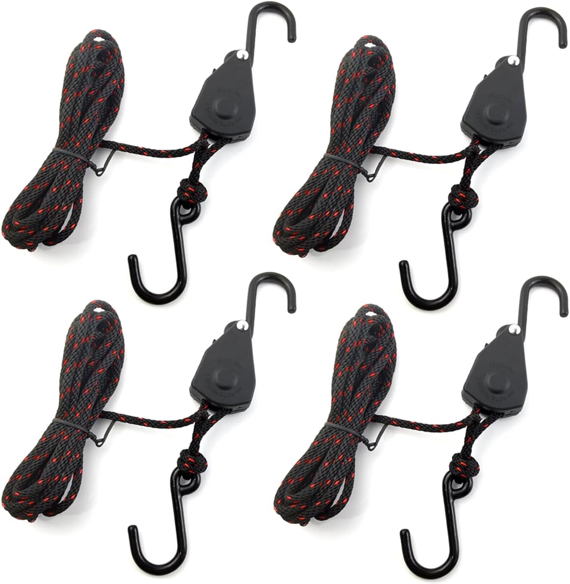 Amazon.com: GXXMEI 4PCS 8ft 1/8in Adjustable Heavy Duty Rope Hanger ...