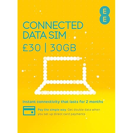 EE PAYG SIM card preloaded with 120GB of Data: Amazon.co.uk ...