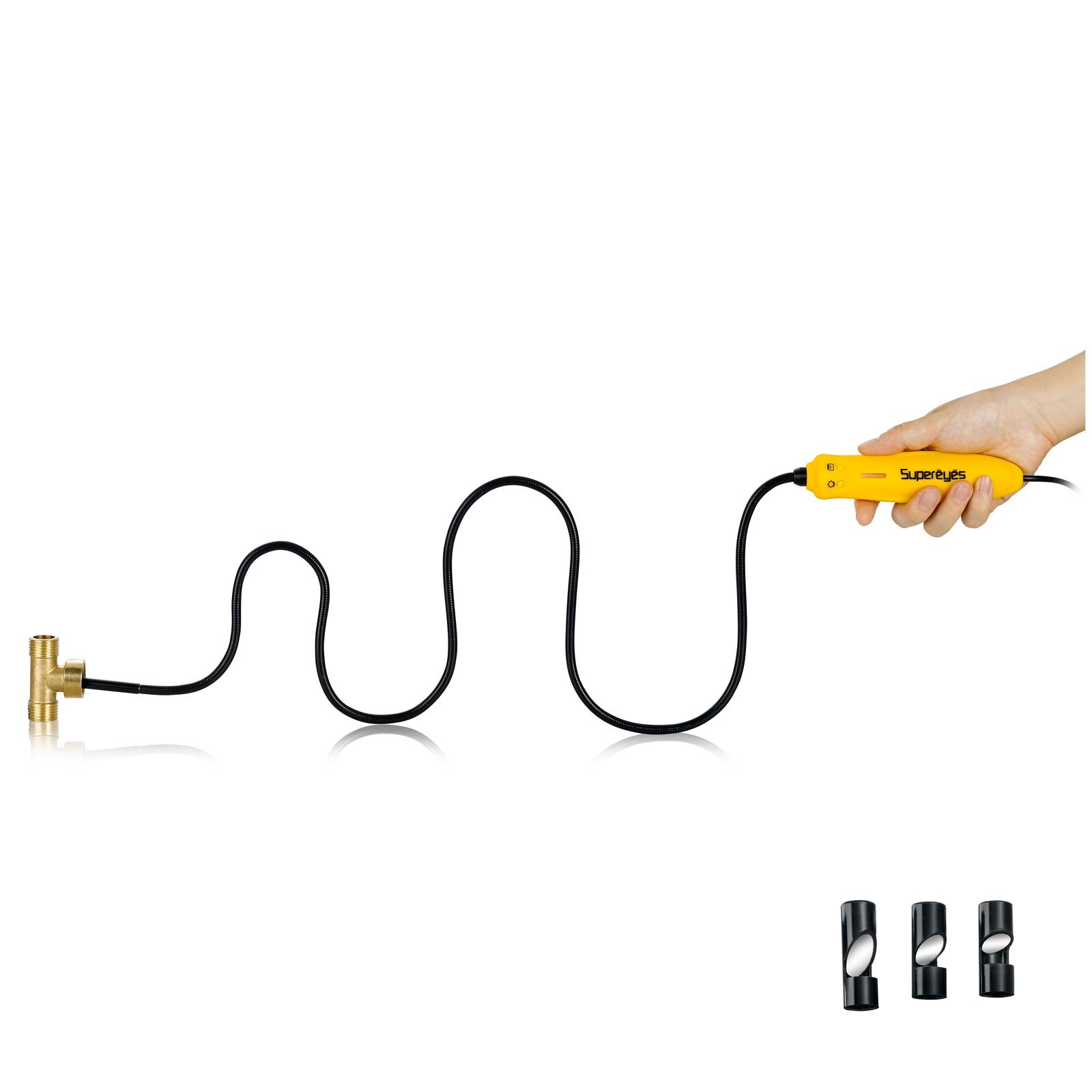 Supereyes N013J-CSJ 7mm 100X Waterproof USB Borescope Endoscope ...