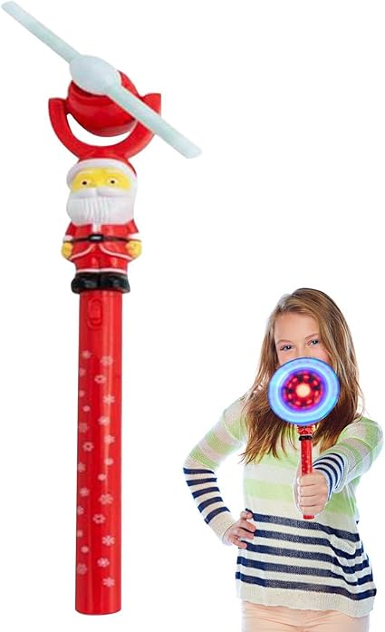 MANGUO Light Up Wand Toy - Flashing LED Spin Toy With 360 Degrees ...