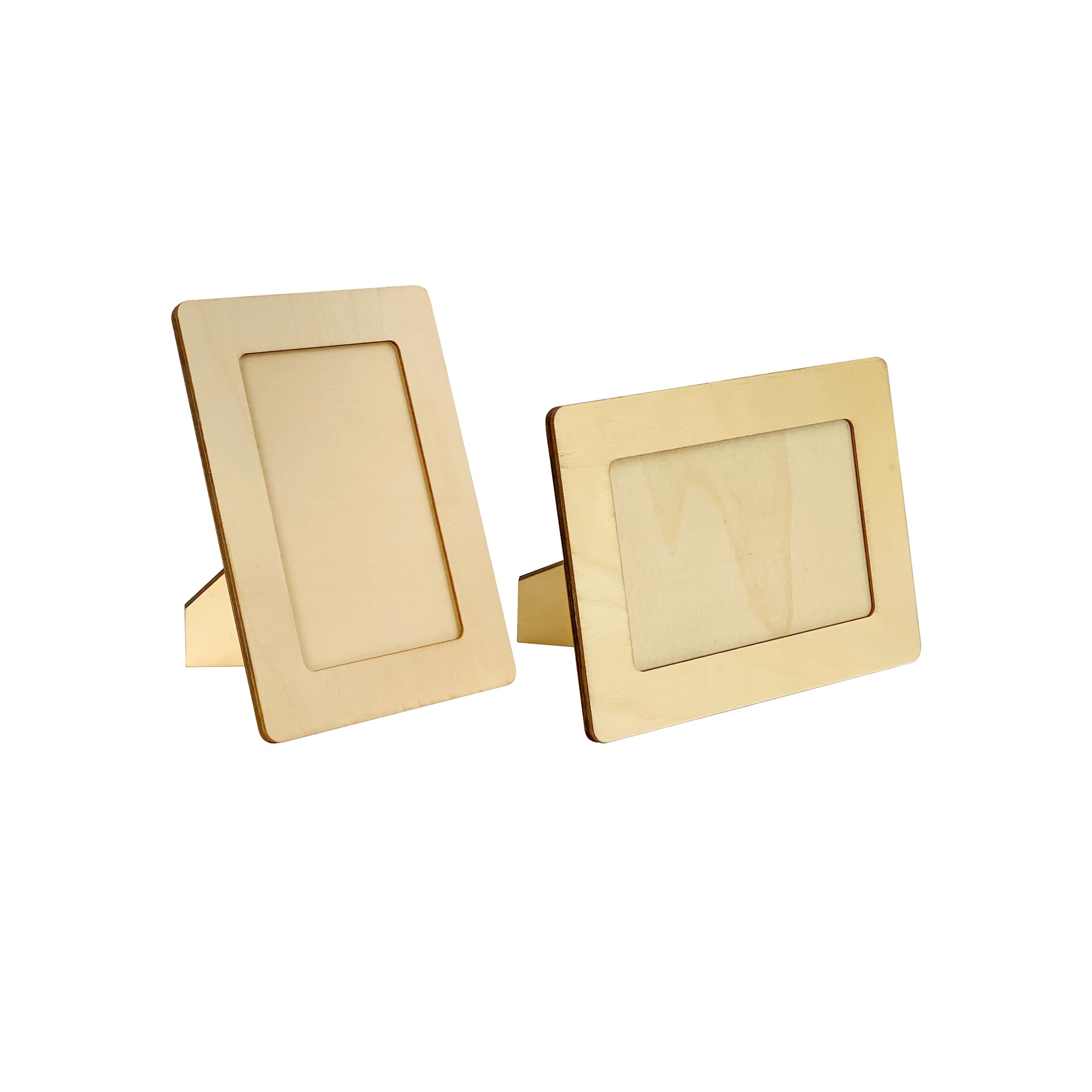 Snapklik.com : 24 Pack Wood Unfinished Frame For 4 X 6 Inch Photos ...