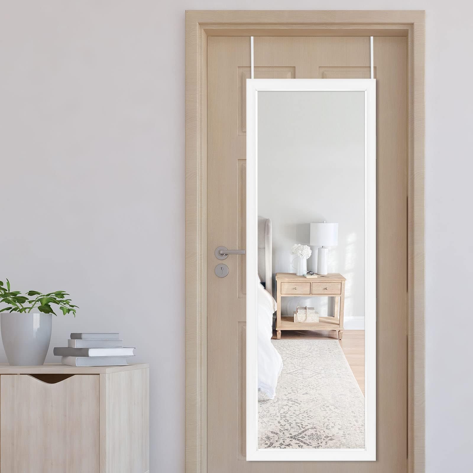 Amazon.com: PexFix Door Mirror 55''×16'' Full Length Mirror Over The ...