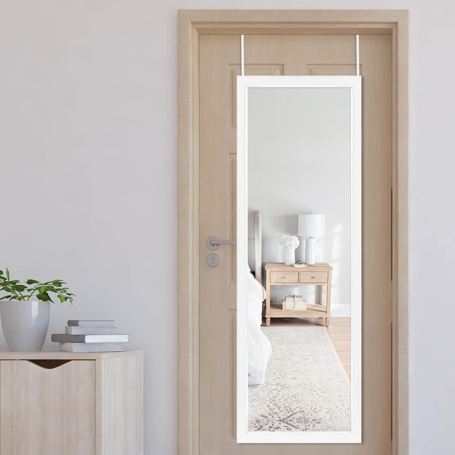 Amazon.com: PexFix Over Door Mirror - 55''16'' Full Length Space Saving ...