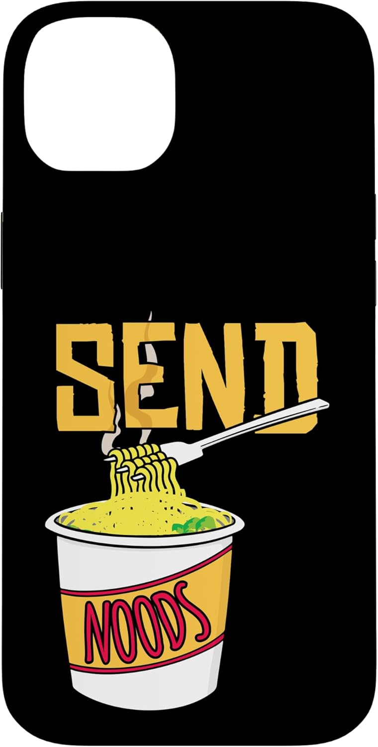 Amazon.com: iPhone 14 Plus Ramen Japanese Noodles Soup Pun Send Nudes ...