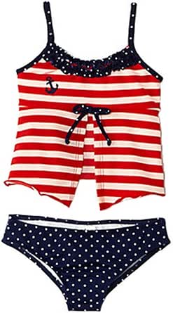 Amazon.com: Azul Swimwear Girls in The Navy Skirt L Multi: Clothing ...