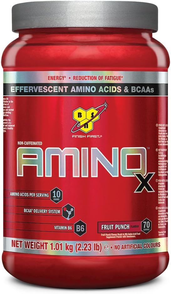 BSN Nutrition Amino X Muscle Building Support Powder Supplement with ...