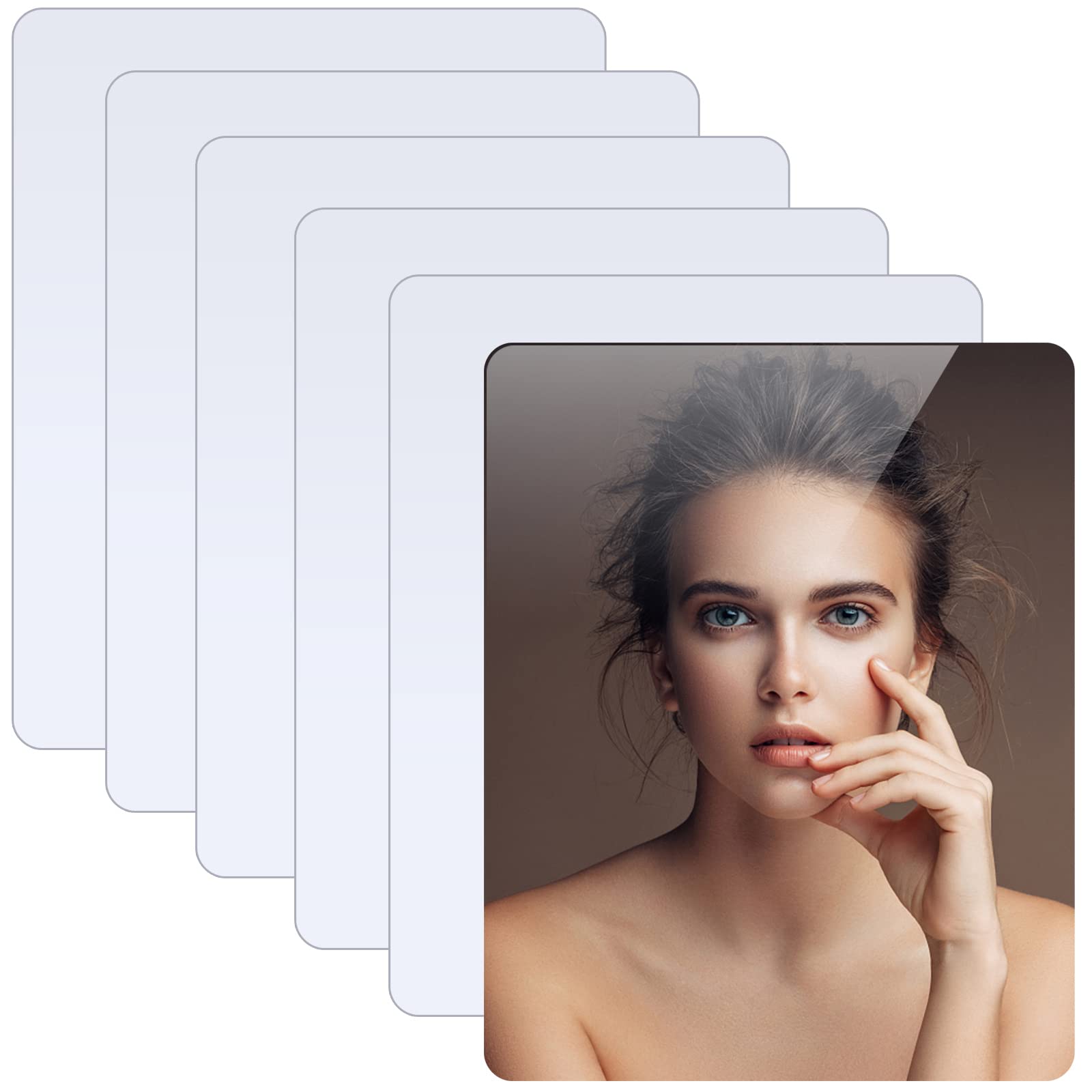 KSVZS 6 Pieces Aluminum Sublimation Blanks Sheet[20X25cm] Metal Blanks ...