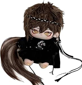 Amazon.com: Ruyumei 20cm/8in Plush Doll with Adjustable Clothes - Cute ...