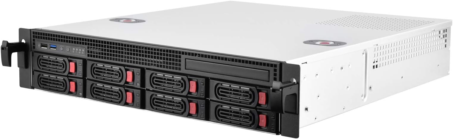 Amazon.com: SilverStone Technology 2U Dual 5.25" Drive Bay ATX ...