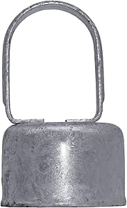 Amazon.com : Galvanized Steel Chain Link Fence Loop Cap - Use for 2-3/8 ...