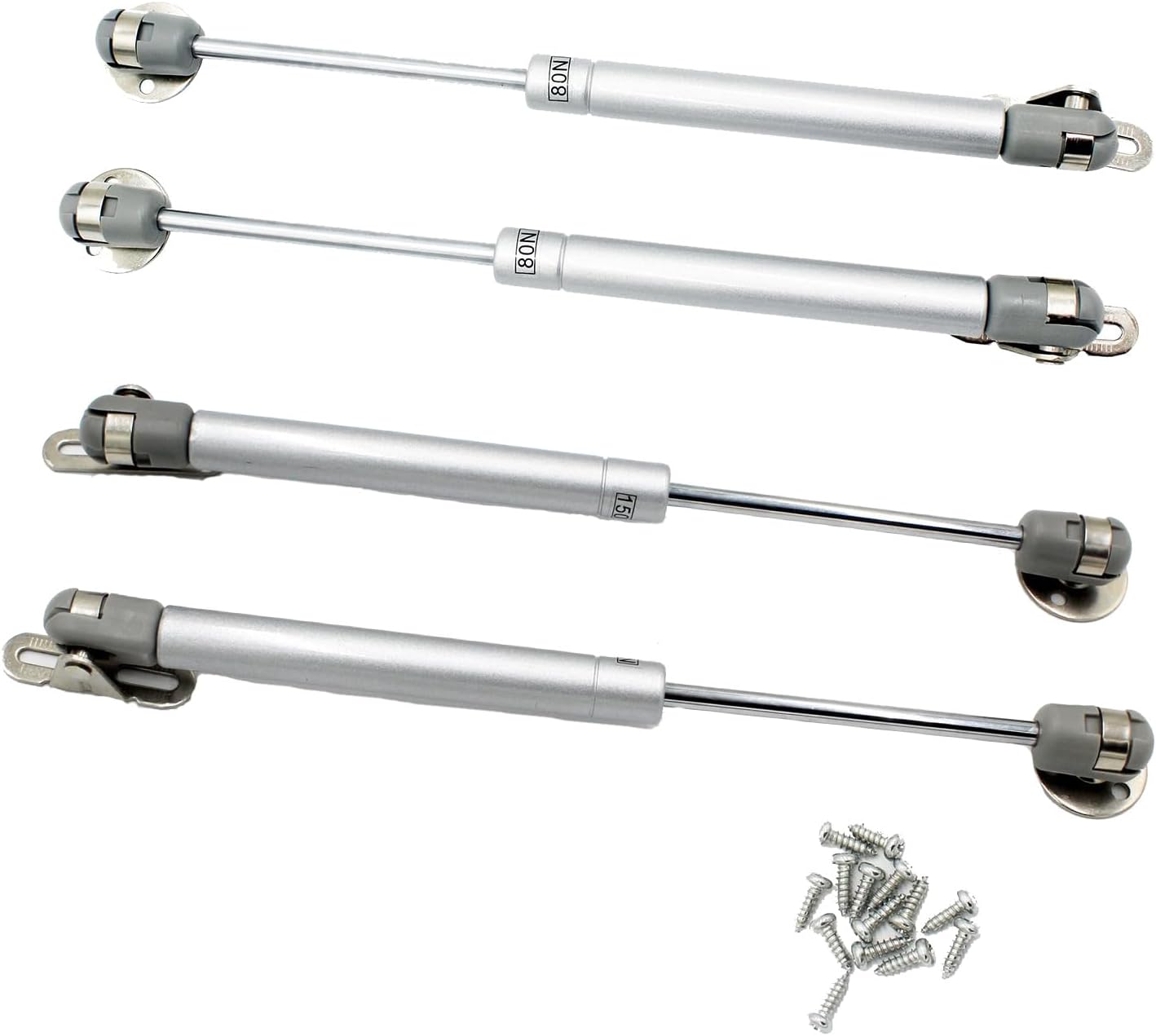 4 PCS Gas Struts for Cabinet,150N /80N Gas Springs,Spring Lid Support ...