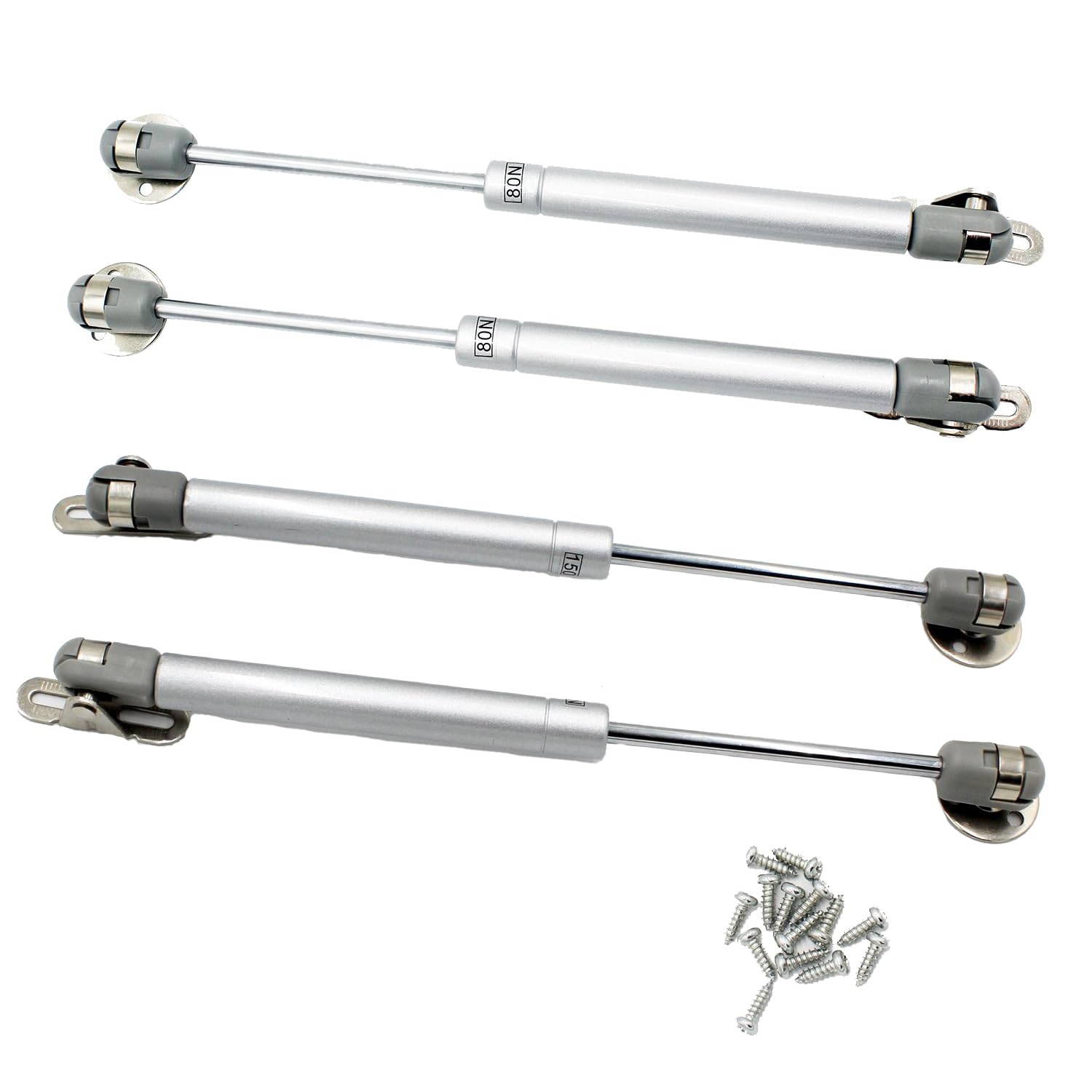 4 PCS Gas Struts for Cabinet,150N /80N Gas Springs,Spring Lid Support ...