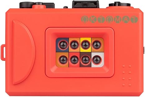 Amazon.com : Lomography OKTOMAT Compact 35mm Camera with 8 Serial Lenses : Electronics