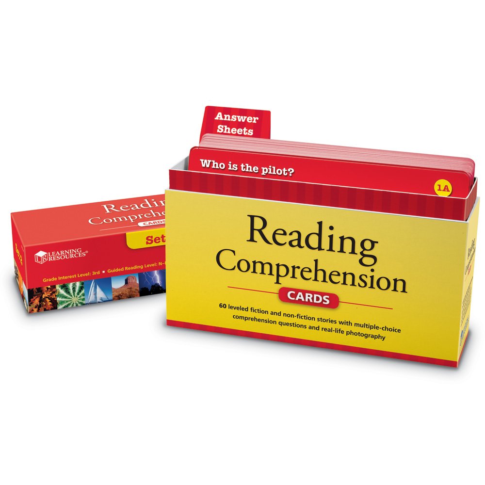 Learning Resources Reading Comprehension Card Set 2 : Amazon.in: Office ...