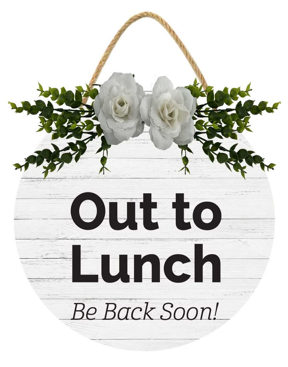 Out To Lunch Be Back Soon