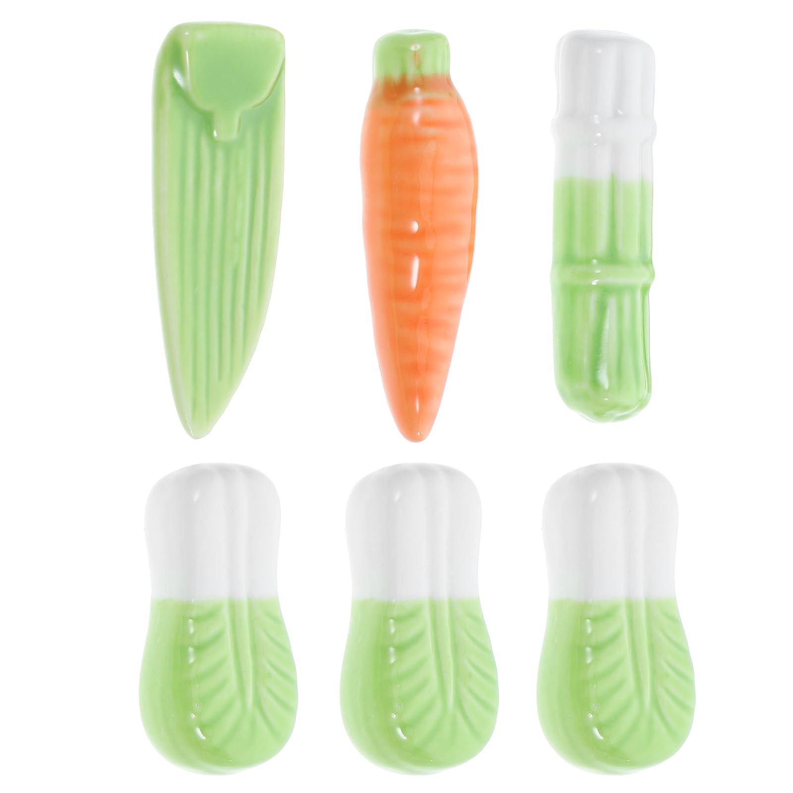 Amazon.com: MAGICLULU 6pcs Ceramic Chopstick Rest Chopstick Stand ...