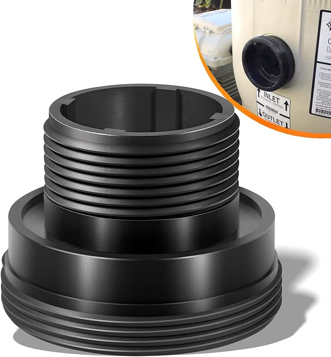 Amazon.com: sixcow 194801 Bulkhead Fitting with 2-3/8" 8-Buttress ...