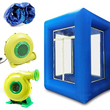 Amazon.com: Happybuy Inflatable Cash Cube with Two Blowers Inflatable ...