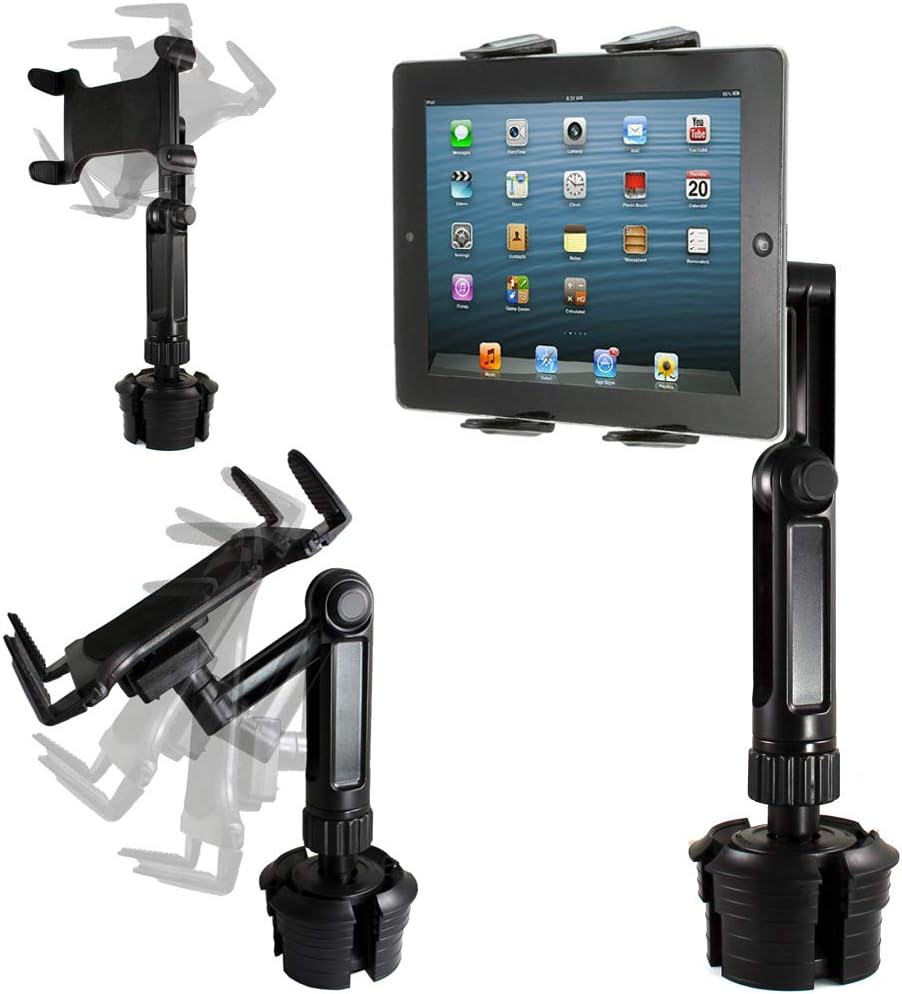 Amazon.com: Cup Holder Car Tablet Mount for Truck, 360° Adjustable 15 ...