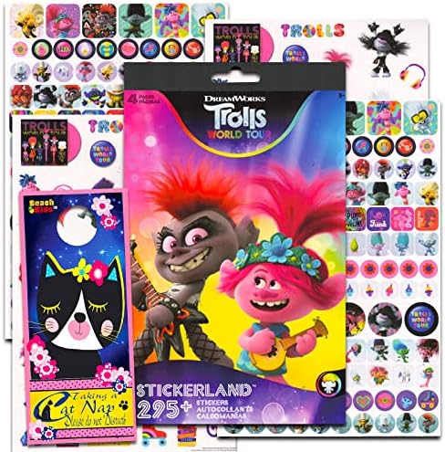 Amazon.com : Trolls Potty Training Stickers Bundle - Over 295 Trolls ...