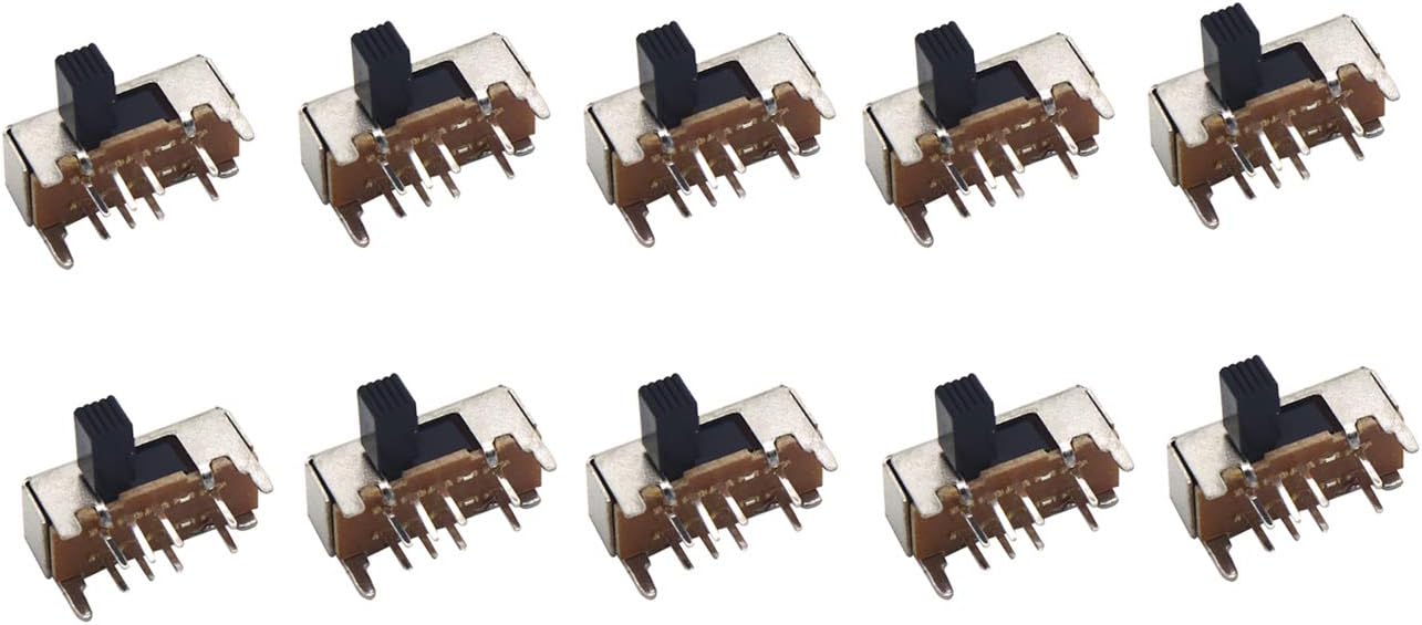 Electronicspices 3 Position 8 Pin PCB Terminal Horizontal 2p3t Slide ...