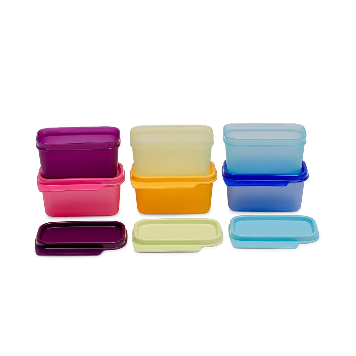 Buy Tupperware Rectangle Refrigerator Container Keep Tab 160ml 6pc ...