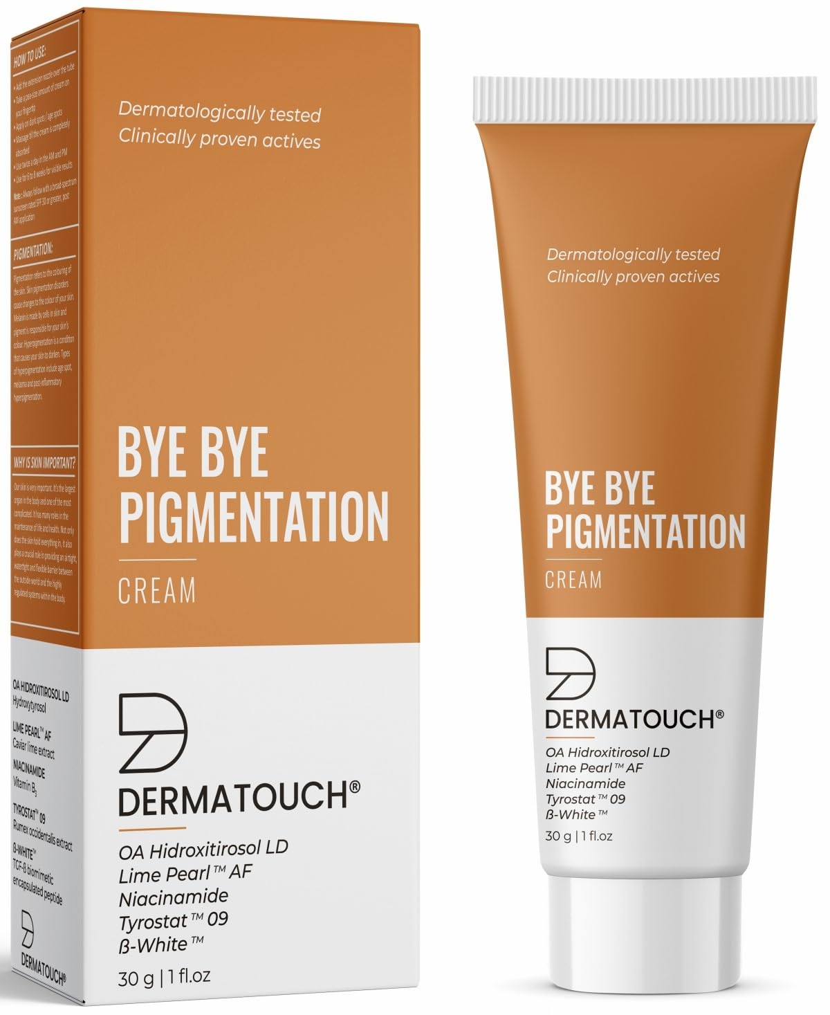 DERMATOUCH Bye Bye Pigmentation Cream | Anti Pigmentation Cream for ...