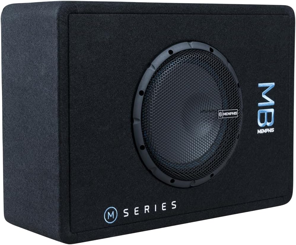 Amazon.com: Memphis MBE10SP MB Single 10” Powered Enclosure w/500W amp ...