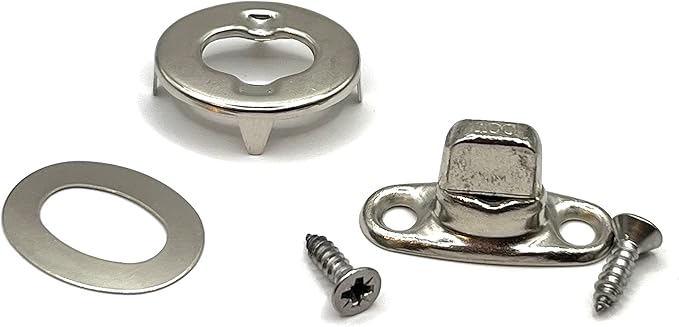 Amazon.com: Turn Button Twist Lock Fastener, 10 Pc. Set DOT Brand ...