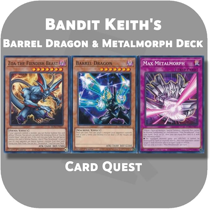 Amazon.com: Generic Complete Custom Deck for Yu-Gi-Oh! - Bandit Keith's ...