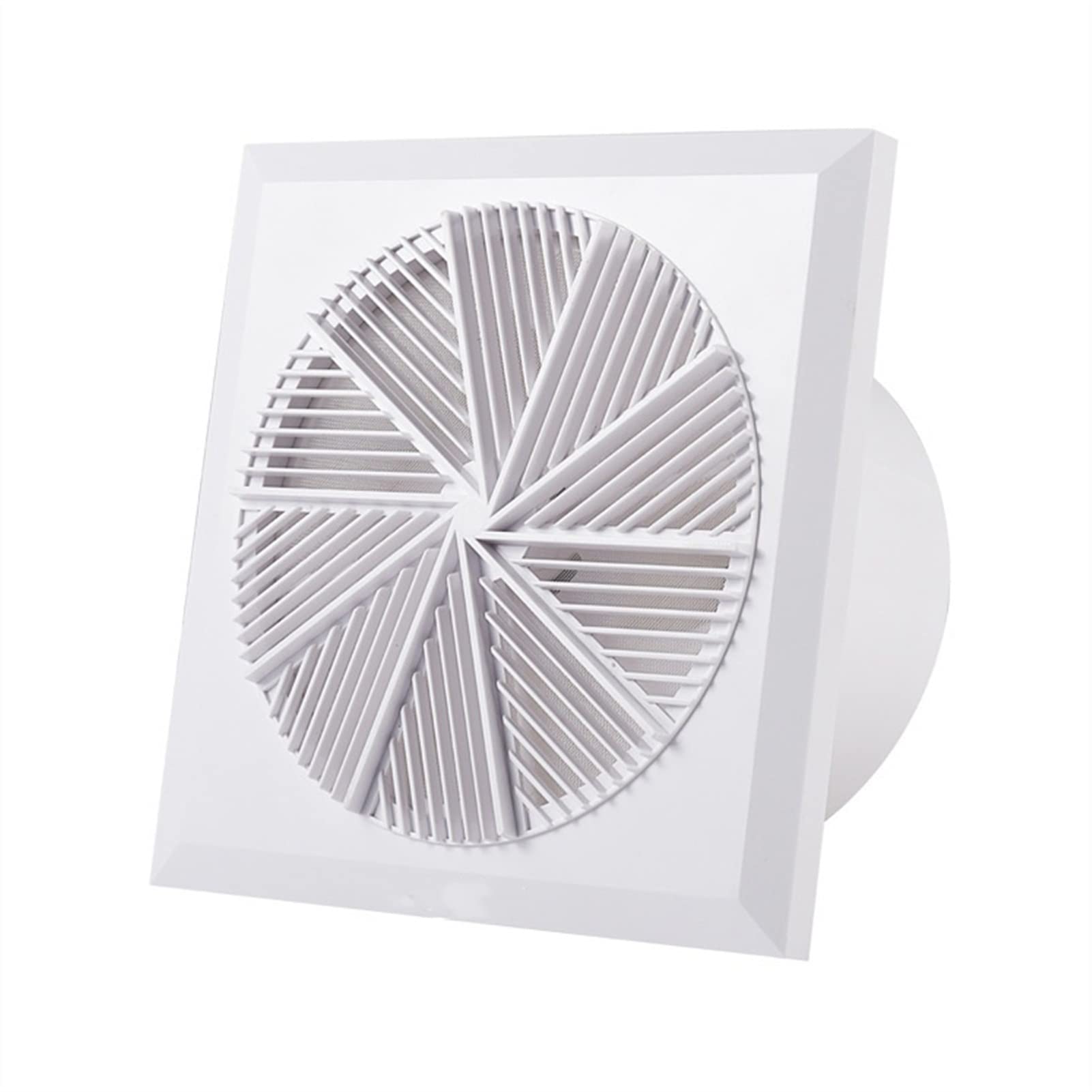 Buy Exhaust Fan 4/6/8" Square Extractor Ventilation Fan, Ultra-thin ...