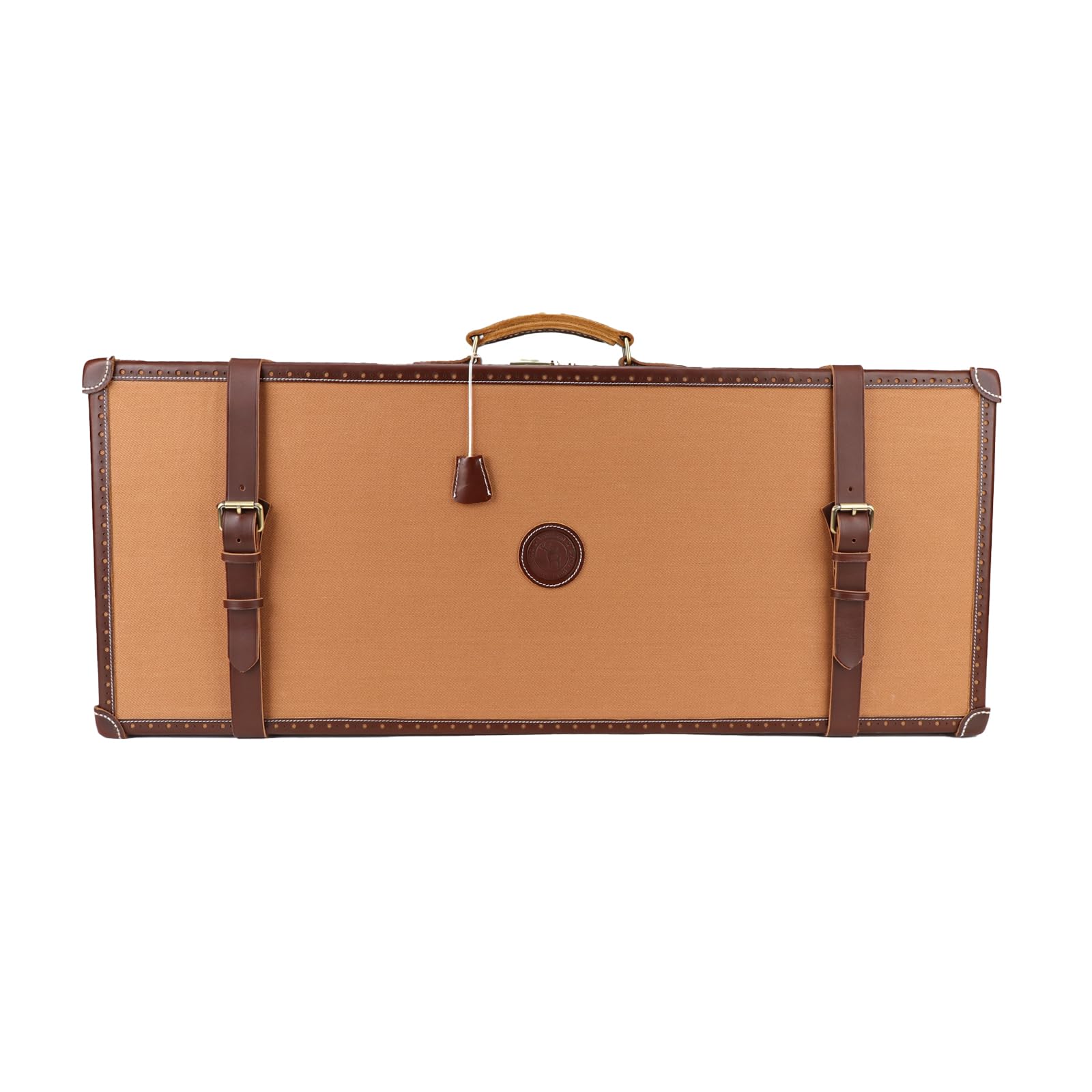 Amazon.com: TOURBON Canvas Leather 32" Double Short Barrel Gun Case ...